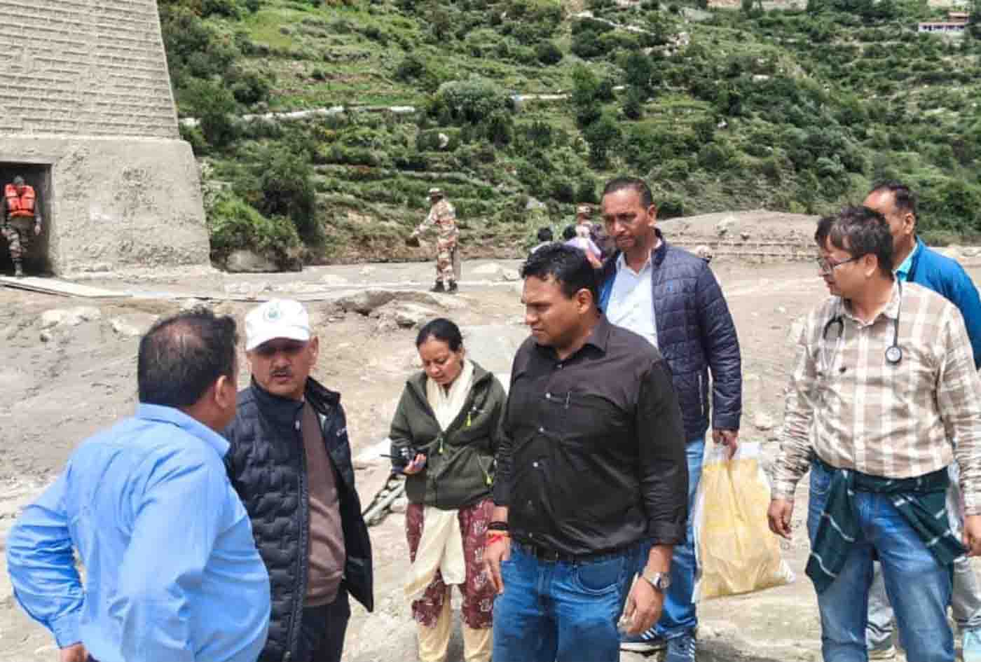 Health secretary inspects facilities in disaster hit Dharali - Pioneer ...